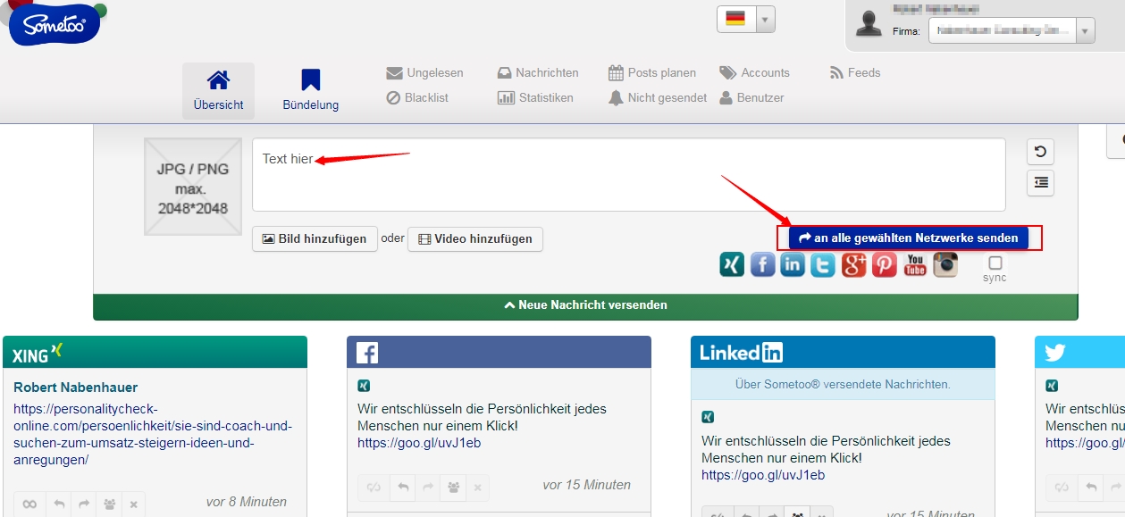 Social Media Automatisierung - XING erfolgreich nutzen